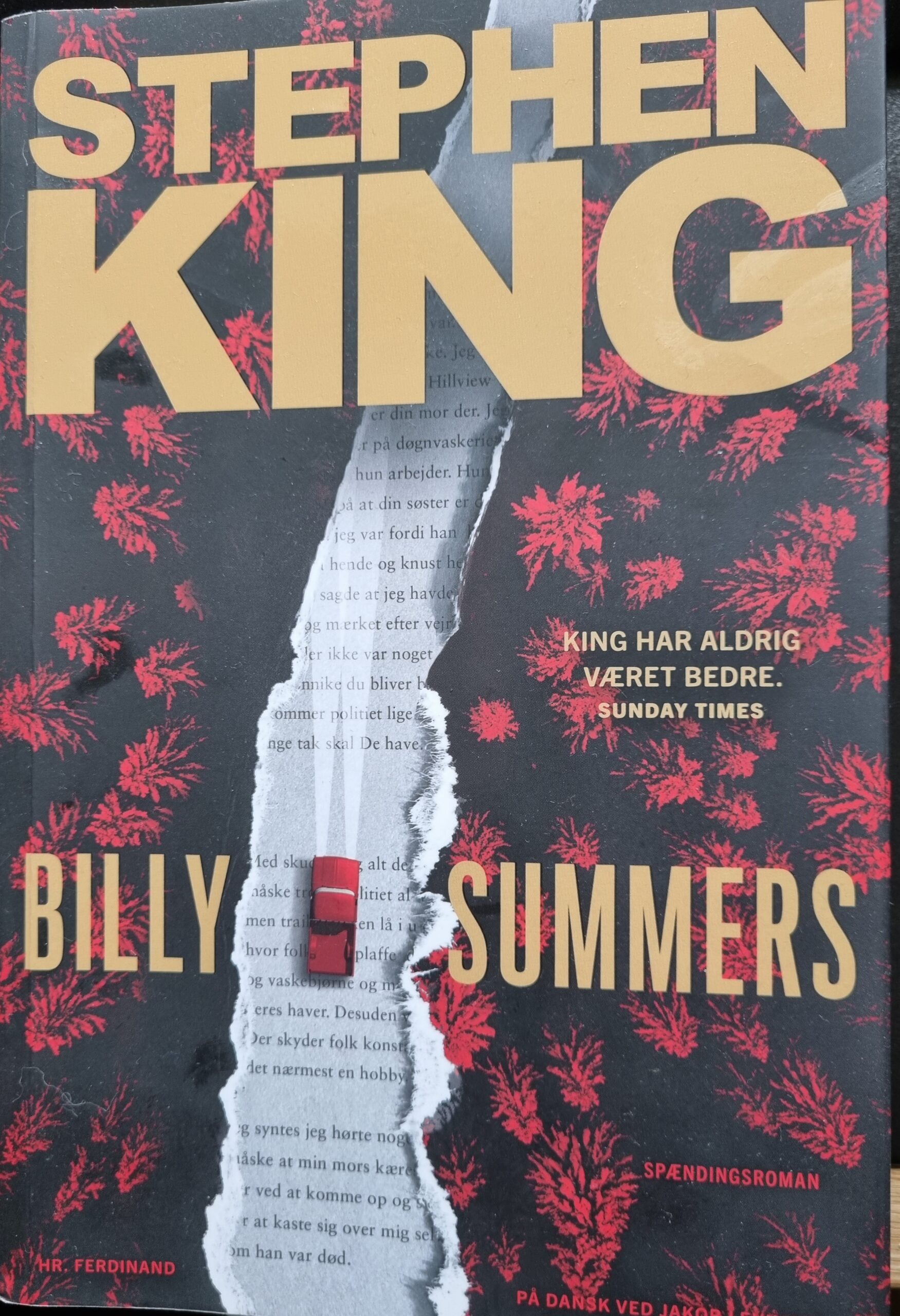 Billy Summers af Stephen King. King har aldrig været bedre! - Senior-Verden